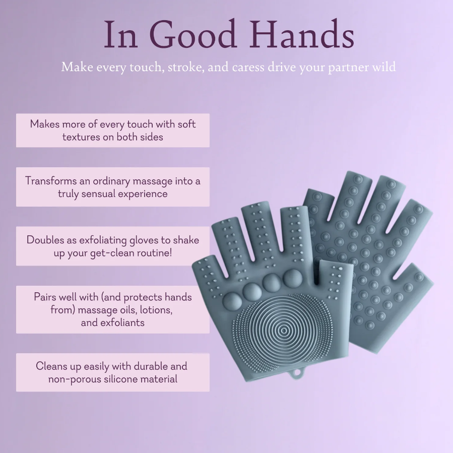 In Good Hands Massage Gloves – The Luv Coach